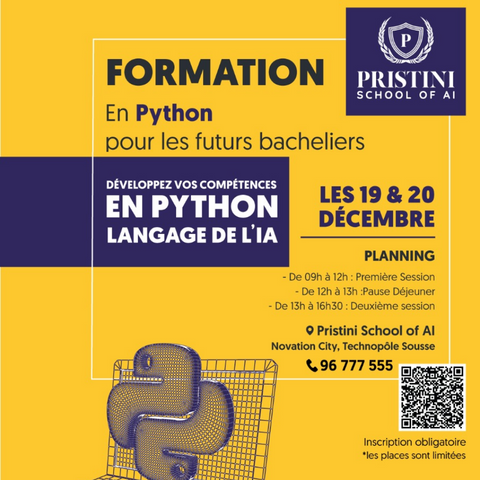 Formation en Python pour les futurs bacheliers | AI University